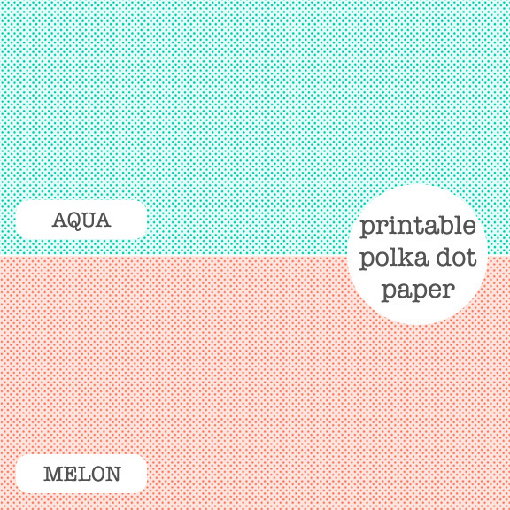 Freebie: Polka Dot Papers – Scrap Booking