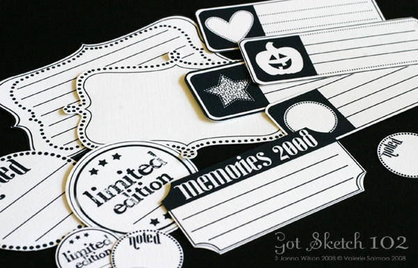 Freebie: Designer Labels – Scrap Booking