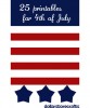 Freebies | 25 Printables for July 4th – Scrap Booking