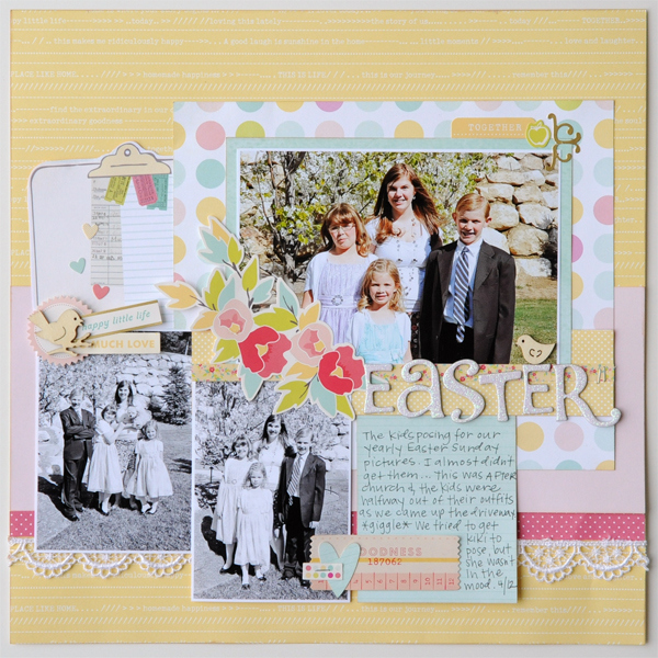8 Easter Layout Ideas – Scrap Booking