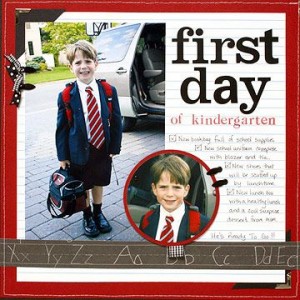 10 Back to School scrapbook layouts – Scrap Booking