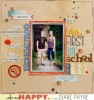 10 Back to School scrapbook layouts – Scrap Booking