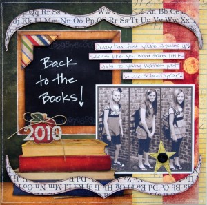 10 Back to School scrapbook layouts – Scrap Booking