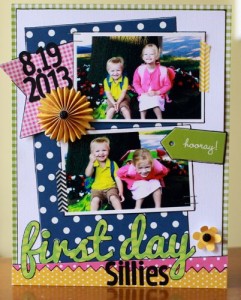 10 Back to School scrapbook layouts – Scrap Booking