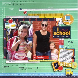 10 Back to School scrapbook layouts – Scrap Booking