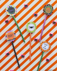 Freebie | Printable Halloween Pencil Toppers – Scrap Booking