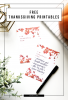 6 Free Thanksgiving Printables – Scrap Booking