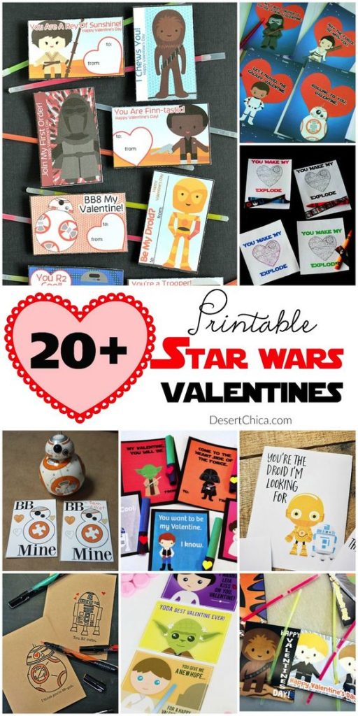 30+ Printable Star Wars Valentines – Scrap Booking