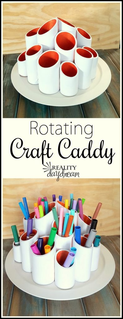 DIY | Rotating Craft Caddy – Scrap Booking