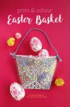 Kids Craft: Print and Color Easter Basket – Scrap Booking