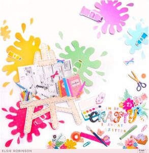 So Crafty Layout – Scrap Booking