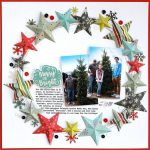 3D Star Scrapbook Page – Scrap Booking