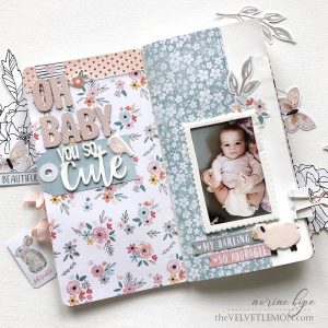Traveler’s Notebook Baby Pages – Scrap Booking