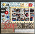 Sleep Layout – Scrap Booking