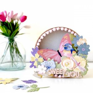 Round Mini Album in a Box – Scrap Booking