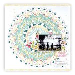 Mandala Scrapbook Layout – Scrap Booking