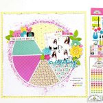 Back to School Pie Chart Layout – Scrap Booking