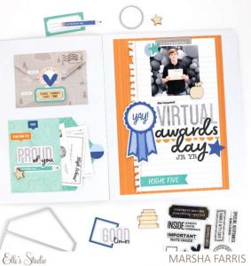 School Awards Layouts – Scrap Booking
