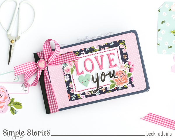 Tutorial Woven Ribbon Hearts Scrap Booking