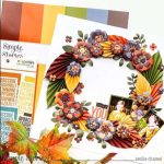 3D Fall Wreath Layout – Scrap Booking