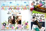 10 Rainbow Scrapbook Layouts and Mini Albums – Scrap Booking