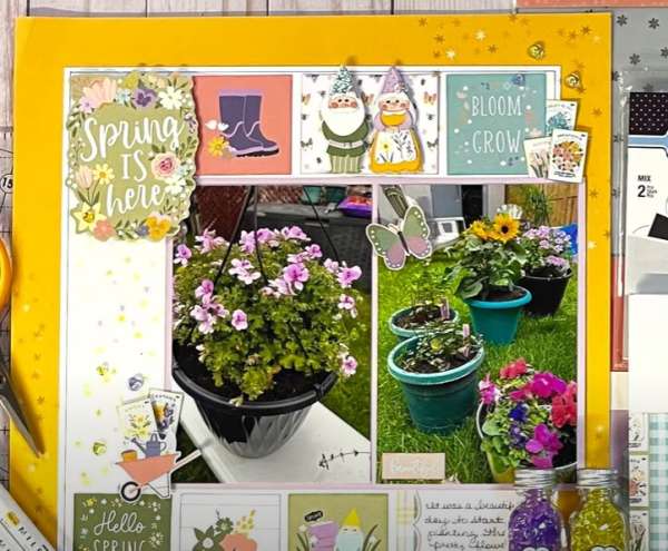 3D Flower Scrapbook Page – Scrap Booking