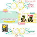 13 Floral Scrapbook Layouts for Spring (with FREE Printables) – Scrap ...