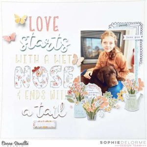 13 Floral Scrapbook Layouts for Spring (with FREE Printables) – Scrap ...
