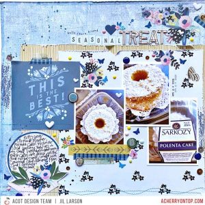 15+ Food and Drink Scrapbook Layout and Mini Album Ideas – Scrap Booking