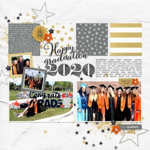 12 School Graduation Scrapbook Layout Ideas + a Freebie – Scrap Booking