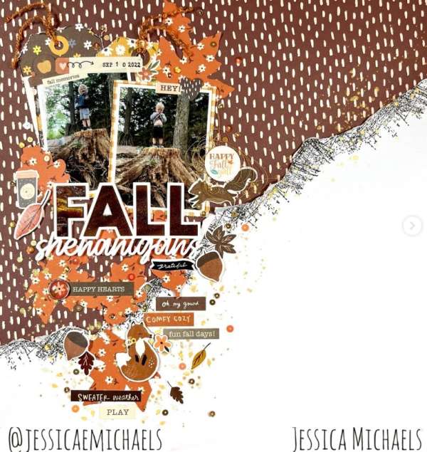 12+ Autumn Scrapbook Layout Ideas – Scrap Booking