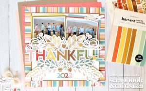 Free Thankful Scrapbook Title Die Cut File – Scrap Booking