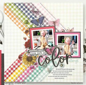 12 Scrapbook Layouts with DIY Detailed Backgrounds – Scrap Booking