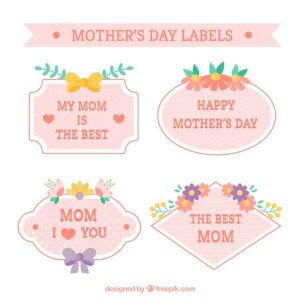 4 FREE Mother’s Day Labels to Download – Scrap Booking