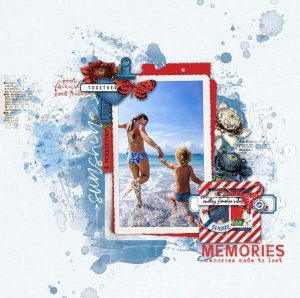 12 Water Scrapbook Layout Ideas for the Ocean, Pool and the Lake ...