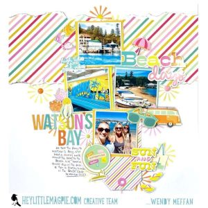12 Water Scrapbook Layout Ideas for the Ocean, Pool and the Lake ...