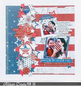 12 Patriotic Scrapbook Layout Ideas – Scrap Booking
