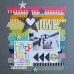 12 Striped Scrapbook Layout Ideas – Scrap Booking