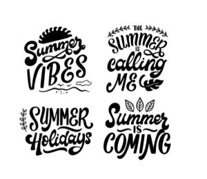 4 FREE Summer Scrapbook Titles to Download – Scrap Booking