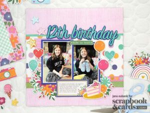 12 Birthday Scrapbook Layouts for Kids and Teens – Scrap Booking