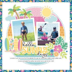 12 Water Scrapbook Layout Ideas for the Ocean, Pool and the Lake ...