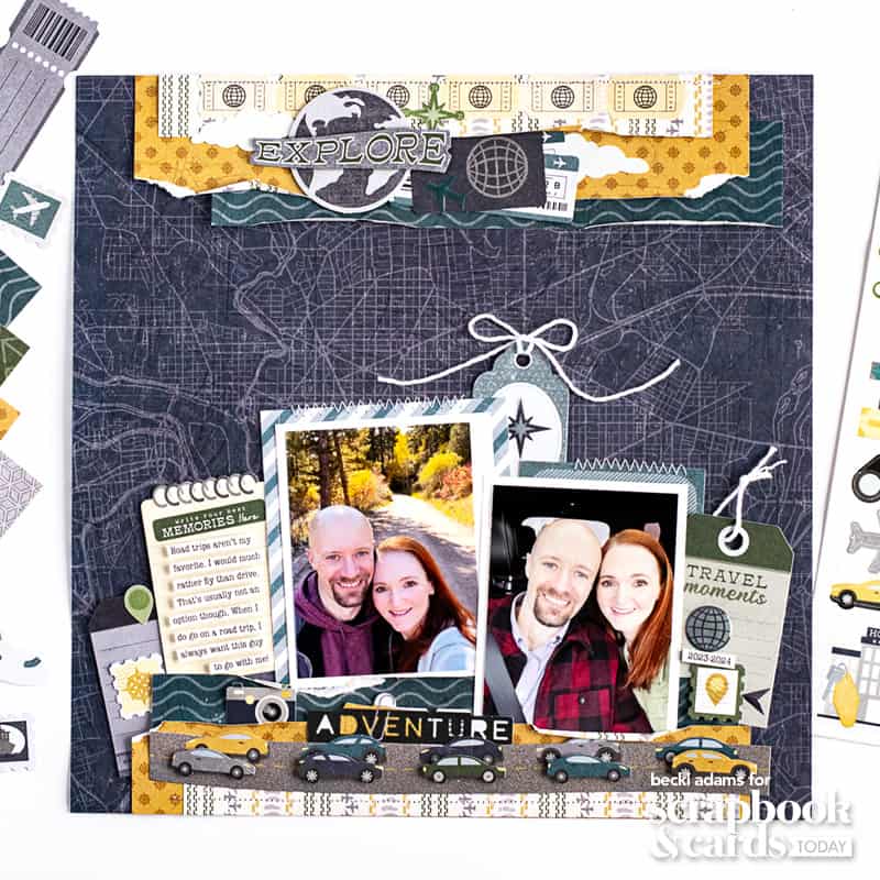 12 Road Trip Travel Scrapbook Layout Ideas – Scrap Booking