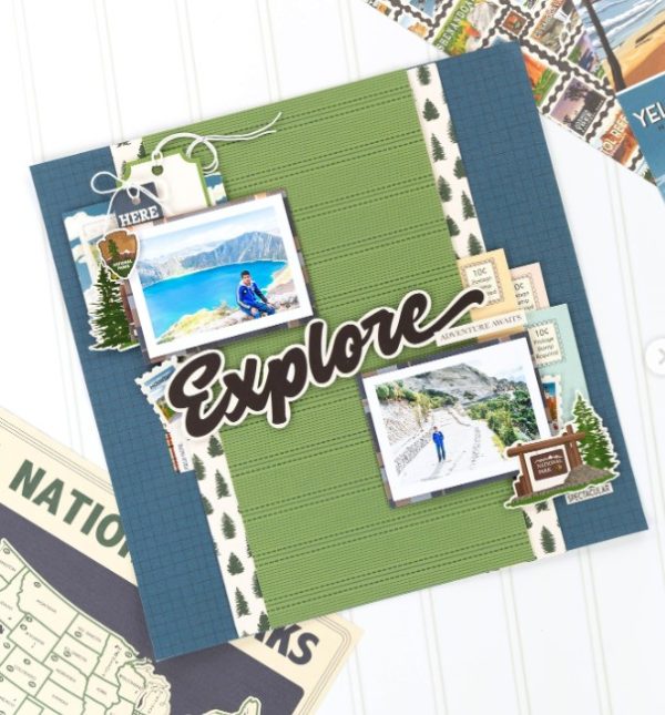 12 Road Trip Travel Scrapbook Layout Ideas – Scrap Booking