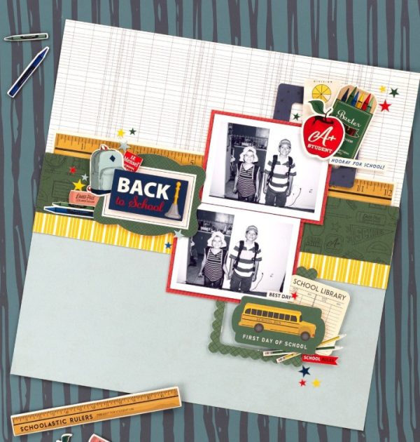 12 Back to School Scrapbook Layout Ideas – Scrap Booking