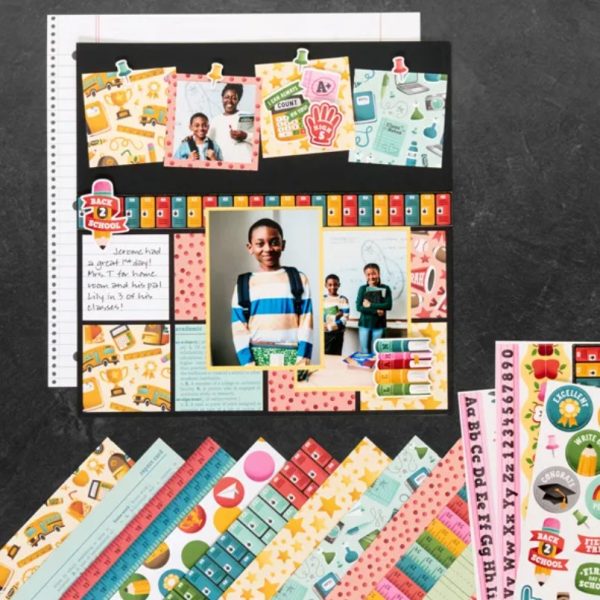 12 Back to School Scrapbook Layout Ideas – Scrap Booking