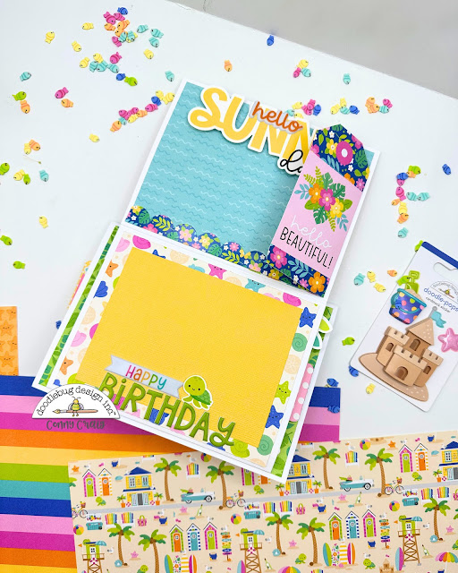 Summer Accordion Mini Album – Scrap Booking - TogetherWeCraft