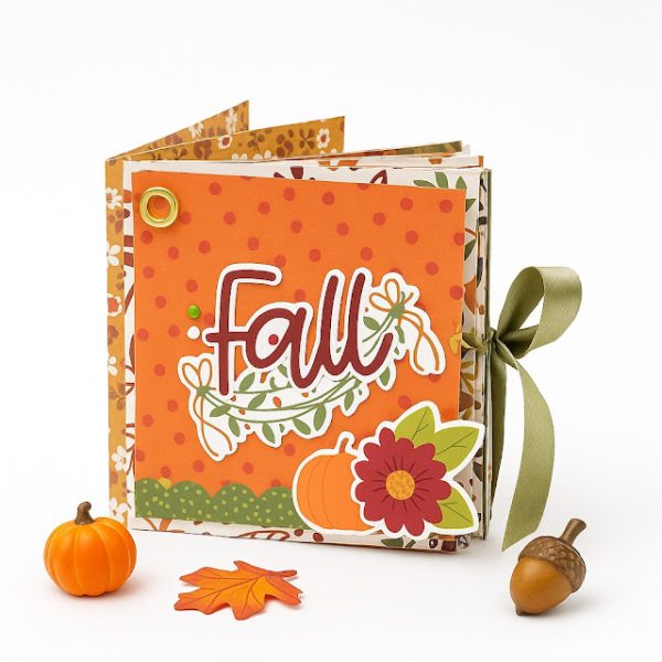 How to Make a Fall Pop Up Mini Album – Scrap Booking