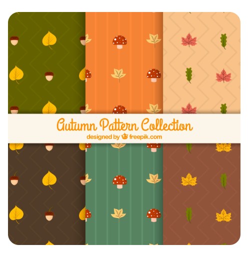 6 FREE Fall Pattern Papers to Download – Scrap Booking