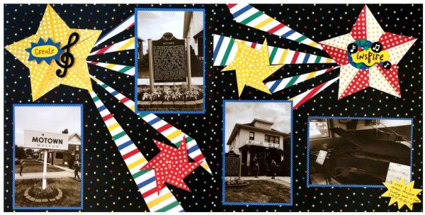 12 Scrapbook Layout Ideas Using Stars – Scrap Booking