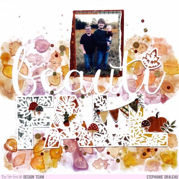 12 Scrapbook Layout Ideas with Large Titles – Craft Gossip